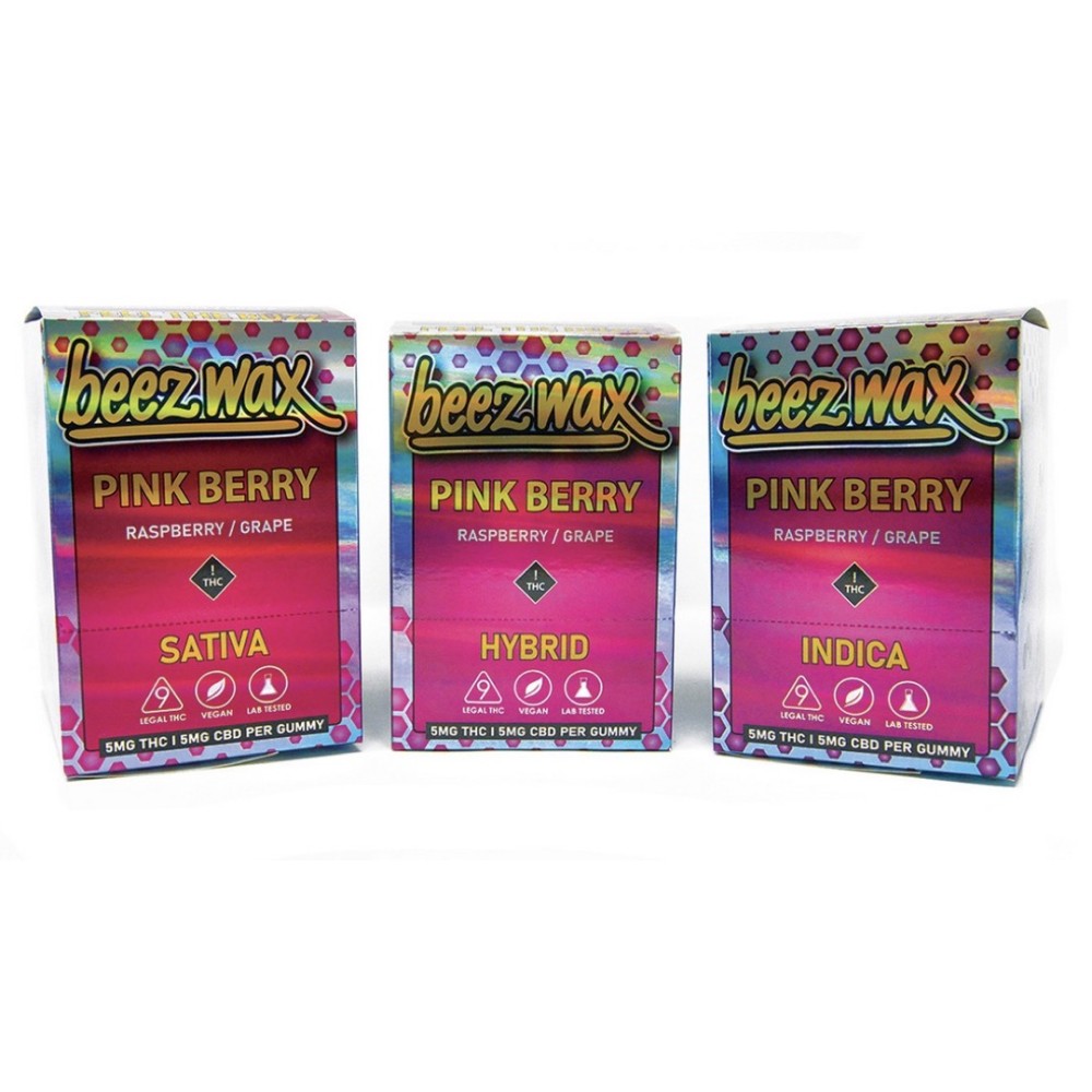 Beezwax Gummy 5MG THC+CBD 10PK Indica